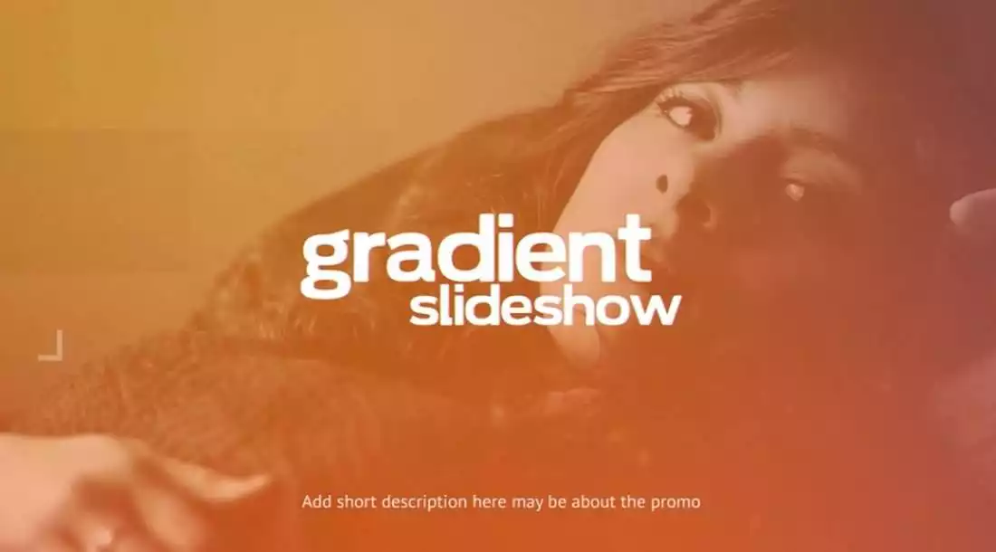 Gradient Slideshow Video Template | Design Shack
