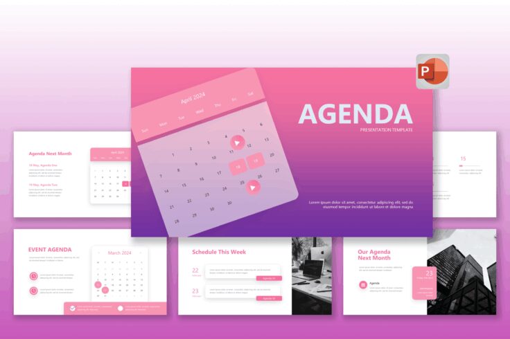 25+ Slide & Templat Agenda Terbaik untuk PowerPoint - desainae.com