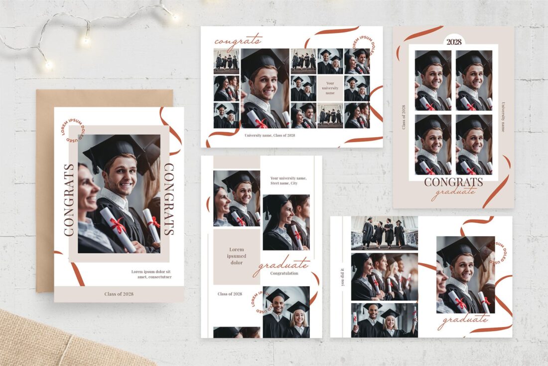 20+ Best Graduation Templates (Invitations, Announcements ...