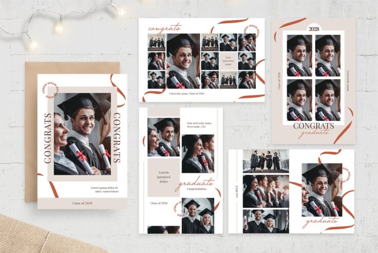 20+ Best Graduation Templates (Invitations, Announcements ...
