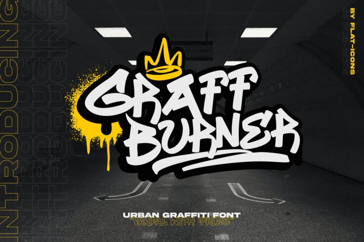 20+ Best Spray Paint Fonts (Stencil, Graffiti & More) | Design Shack