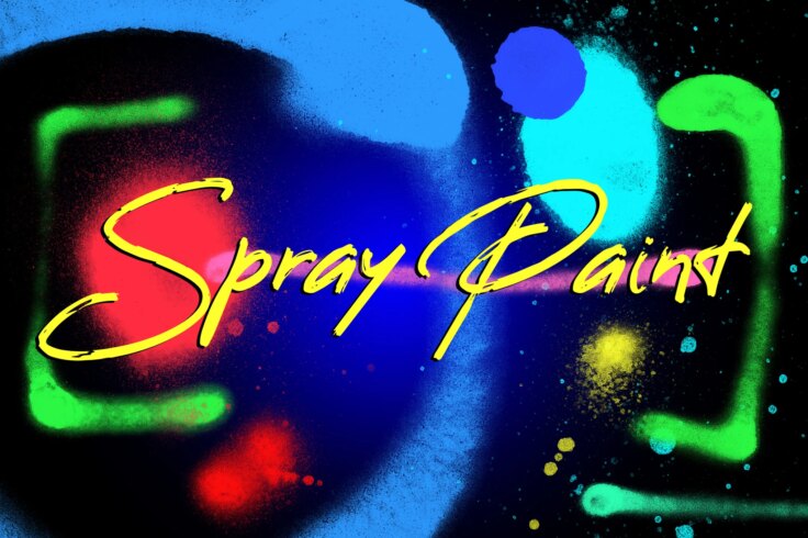 20+ Best Spray Paint Textures & Backgrounds (Splatter, Drips, Leaks ...