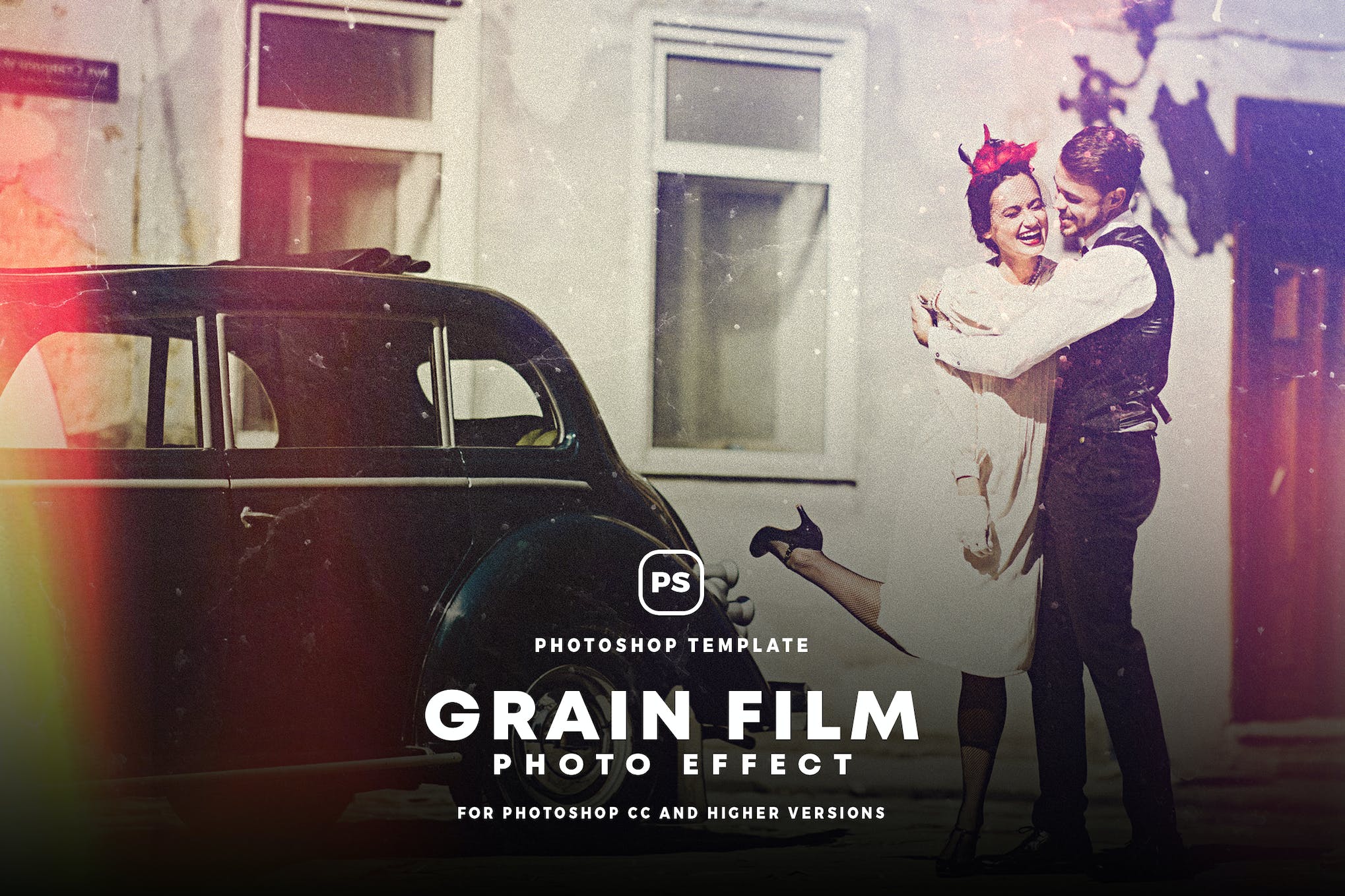 Grain Film Instagram Effect for Photoshop | Design Shack
