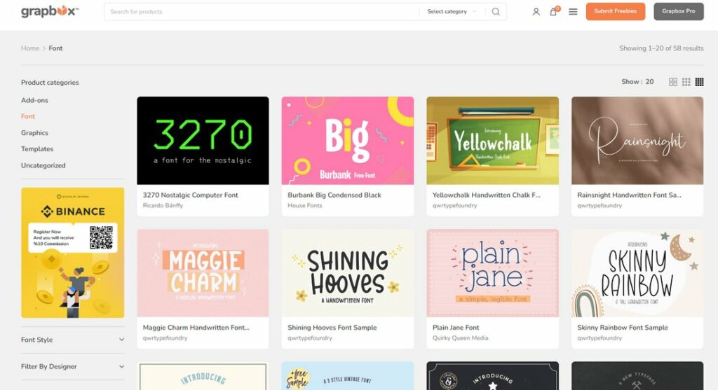 20+ Best Places to Find Free Fonts – Yes Web Designs