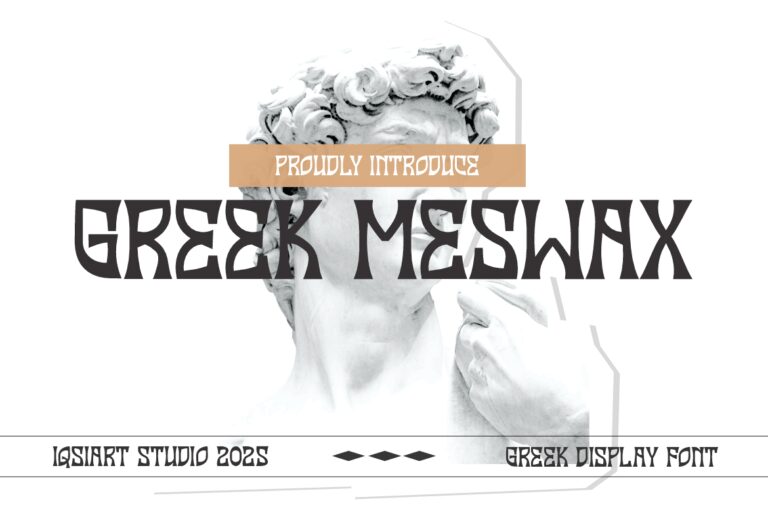 25+ Greek Style Fonts (Ancient Greek Letters & Mythology) | Design Shack