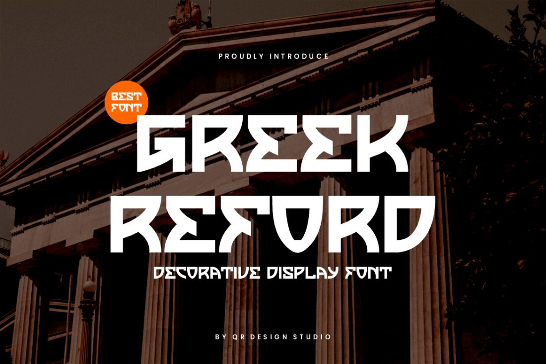 25+ Greek Style Fonts (Ancient Greek Letters & Mythology) | Design Shack