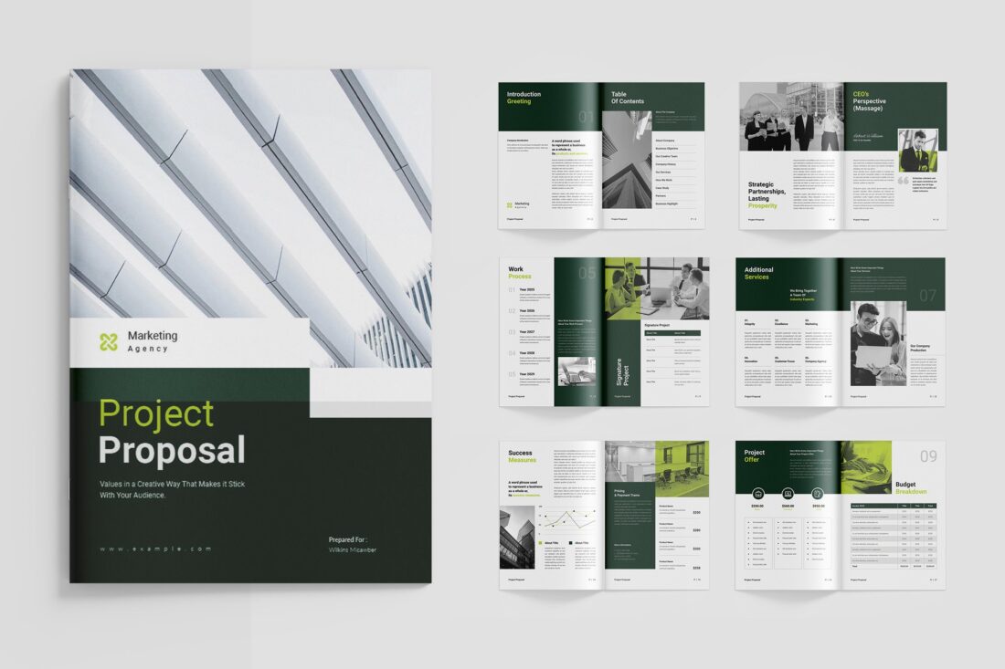 45+ Best Business & Project Proposal Templates for Microsoft Word 2025 ...