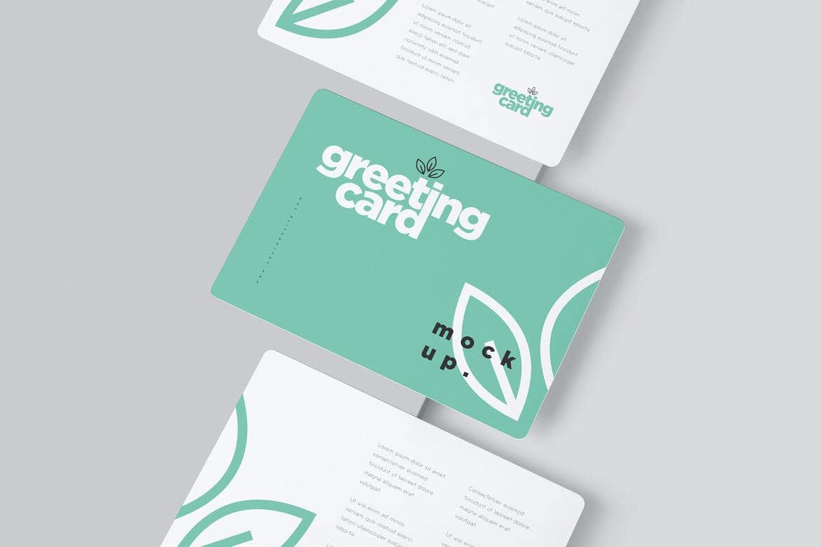 20+ Greeting Card Mockup Templates (Free & Premium) | Design Shack