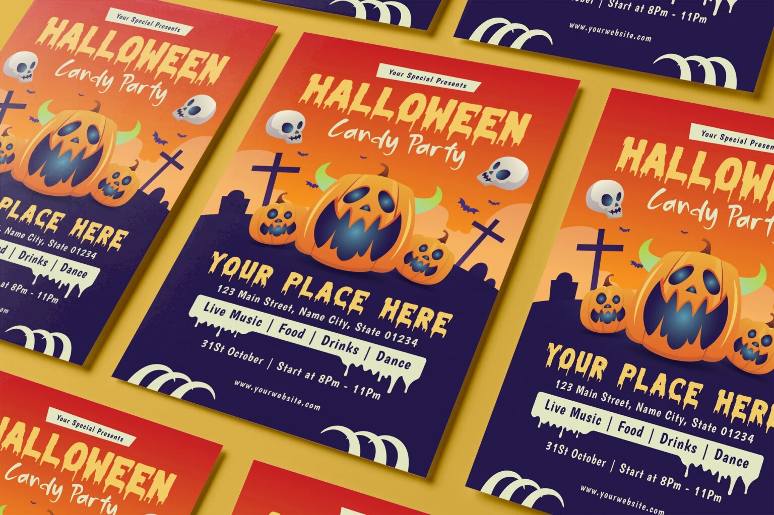 35+ Halloween Flyer Templates (For Spooky 2025 Flyers) | Design Shack