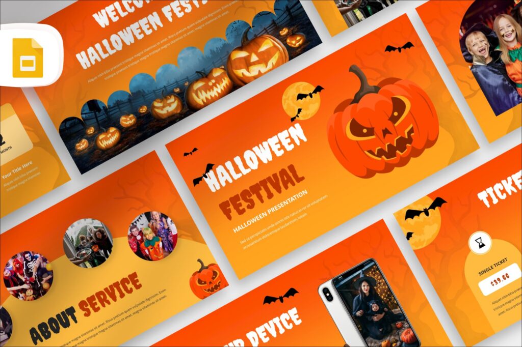 20+ Spooky Halloween Google Slides Templates & Themes | Design Shack