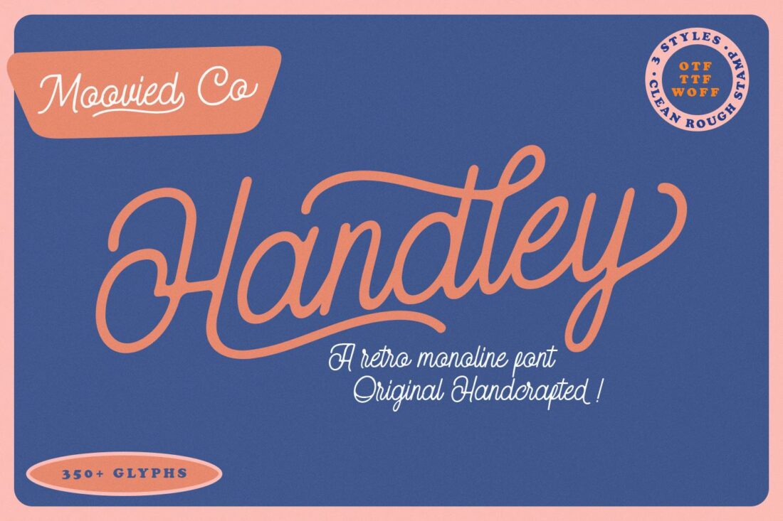 25+ Best Monoline Fonts for Creative Design Projects | Design Shack
