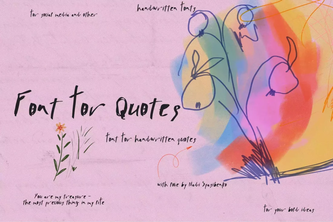 Handwritten Pencil Font | Design Shack