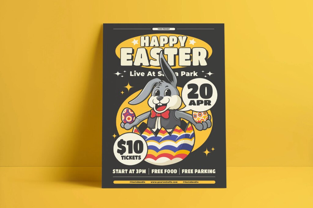 25+ Best Easter Templates: Egg Hunt Flyers, Invitations, Posters & More ...