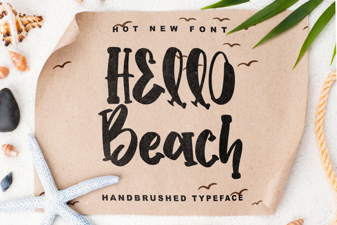 25+ Best Beach, Coastal + Summertime Fonts | Design Shack
