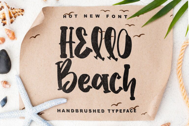 25+ Best Beach, Coastal + Summertime Fonts | Design Shack
