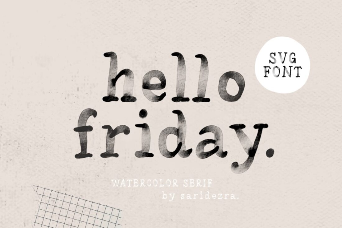 20+ Best Water Fonts (+ Fonts That Look Like Water) | Design Shack