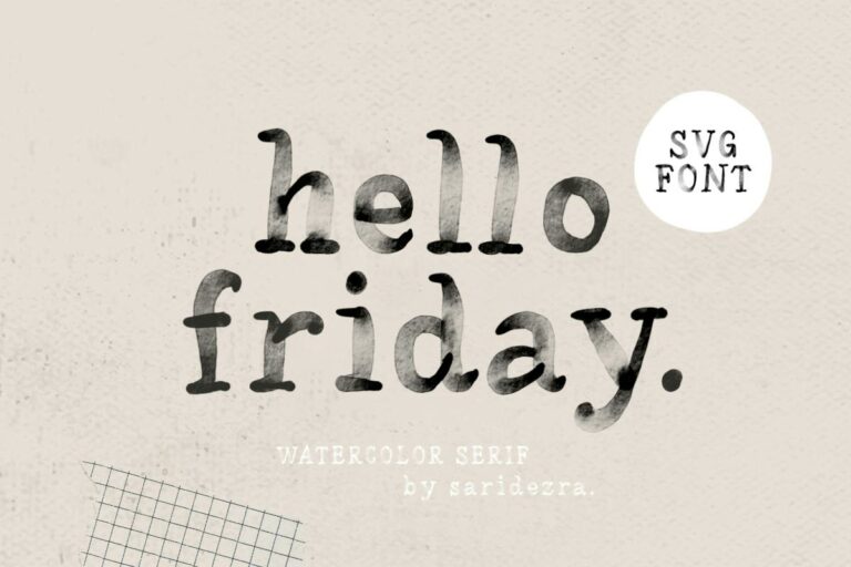 20+ Best Watercolor Fonts for Creative Typography Designs | Design Shack