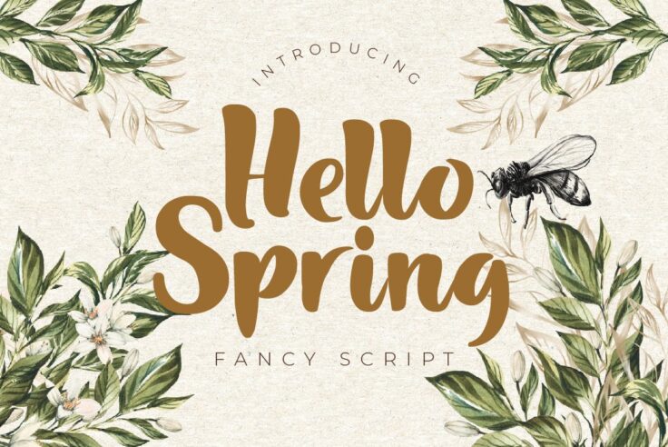40+ Best Spring Fonts (+ Spring Break Typefaces) | Design Shack