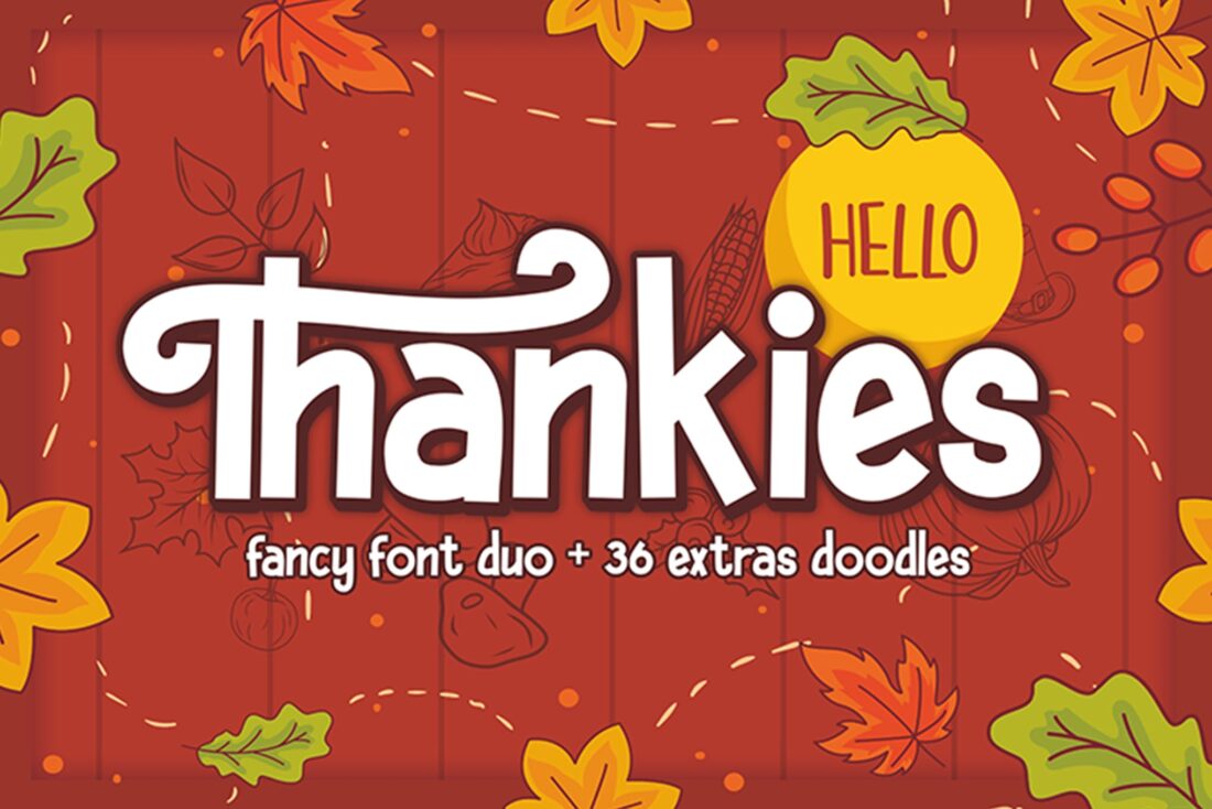 20+ Best Fall & Thanksgiving Fonts for Seasonal Designs – Yes Web Designs