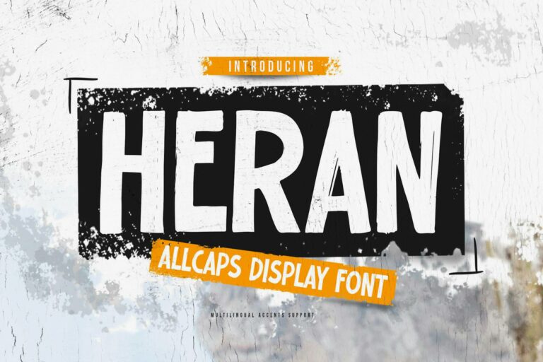 25+ Font All-Caps Terbaik untuk Ubin Tebal (Gratis & Pro) - desainae.com