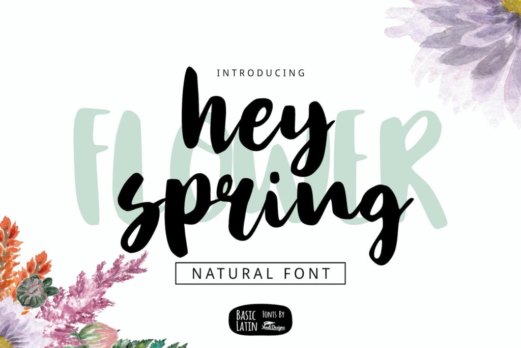 40+ Best Spring Fonts (+ Spring Break Typefaces) | Design Shack