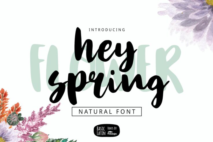 40+ Best Spring Fonts (+ Spring Break Typefaces) | Design Shack