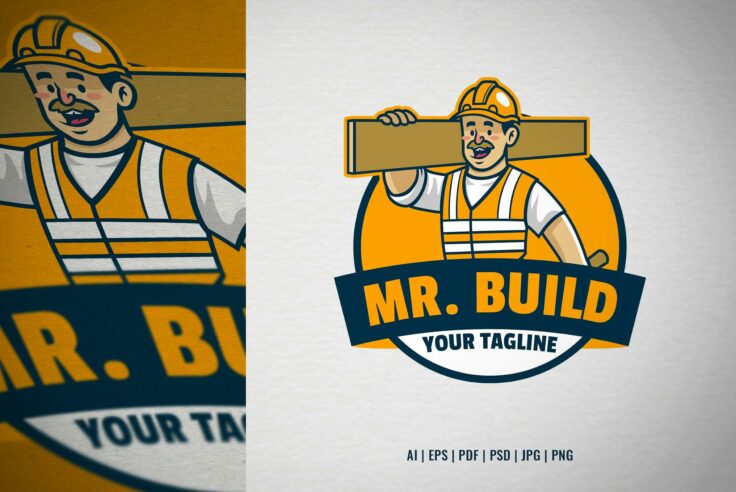 20+ Best Construction Logo Ideas & Templates | Design Shack