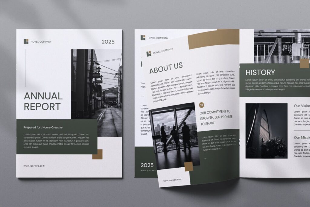 70+ Annual Report Templates (Word & InDesign) 2024 | Design Shack
