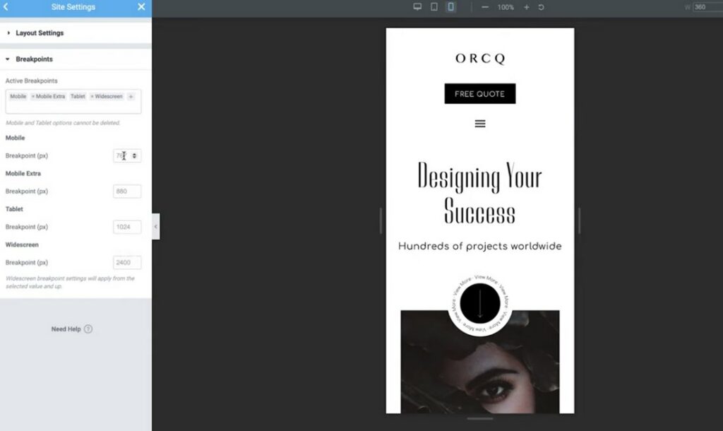 How to Design for All Screen Sizes With Elementor’s Custom Breakpoint ...