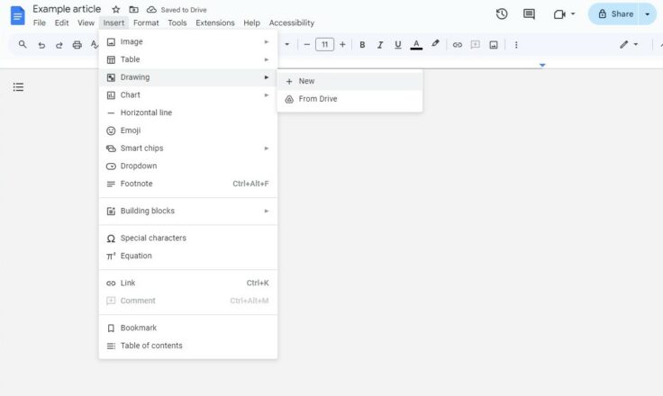 How to Insert a Text Box in Google Docs | Design Shack