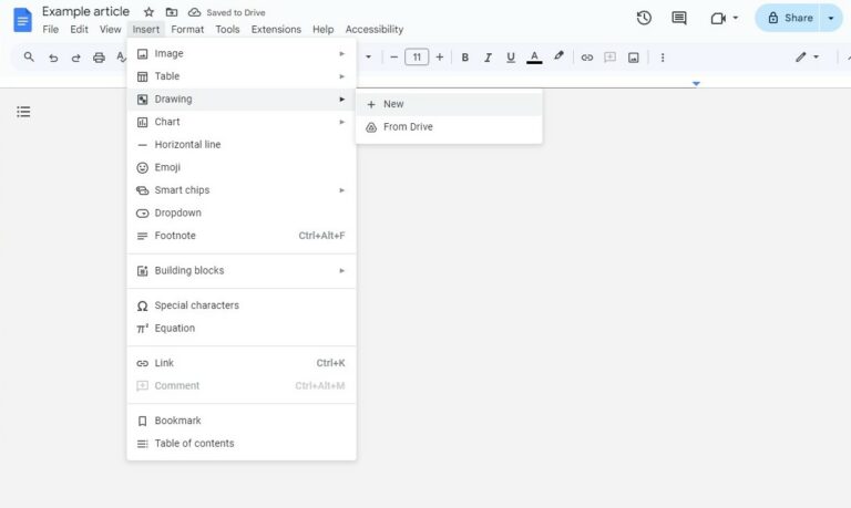 How to Insert a Text Box in Google Docs | Design Shack