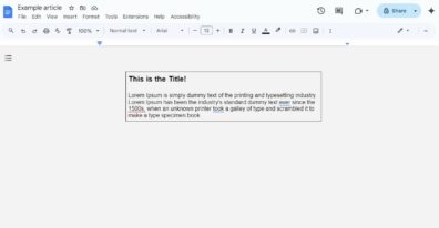How to Insert a Text Box in Google Docs | Design Shack