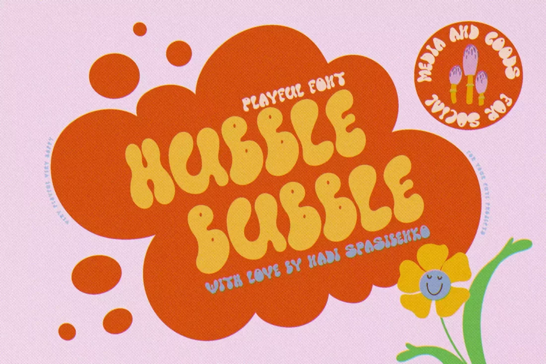 Hubble Bubble Font | Design Shack