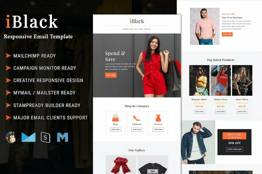 60+ Modern Responsive Email Templates 2025 | Design Shack