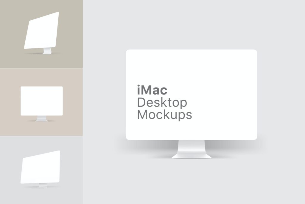 70+ iMac Mockup PSDs, Photos & Vectors 2024 | Design Shack