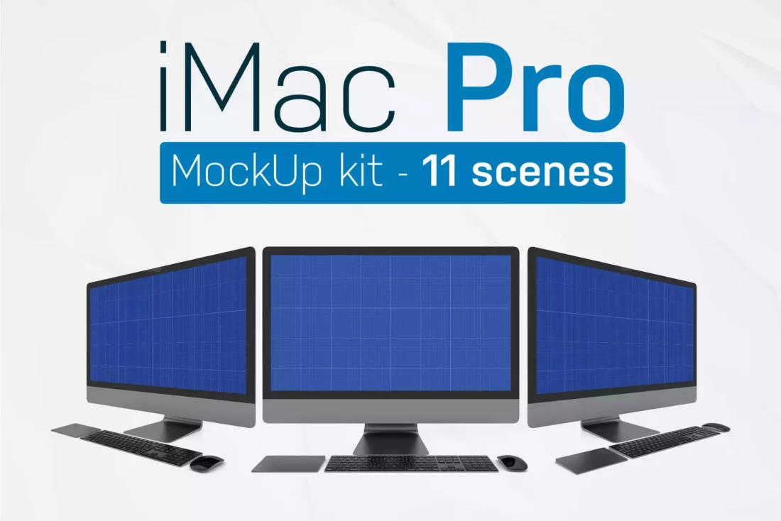 iMac Pro Mockup Kit | Design Shack