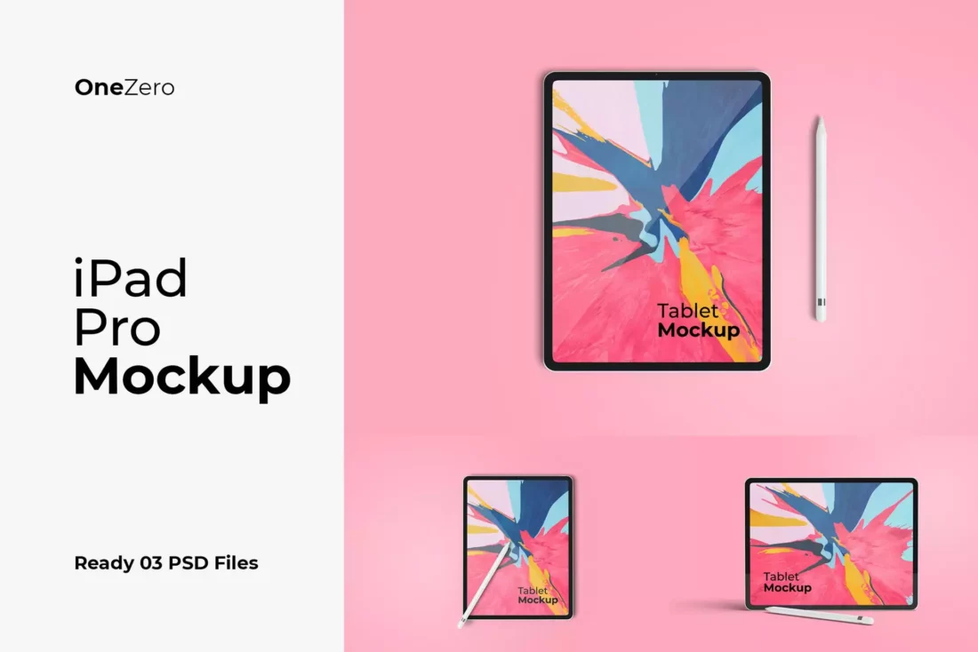 Stylish iPad Pro Mockup | Design Shack
