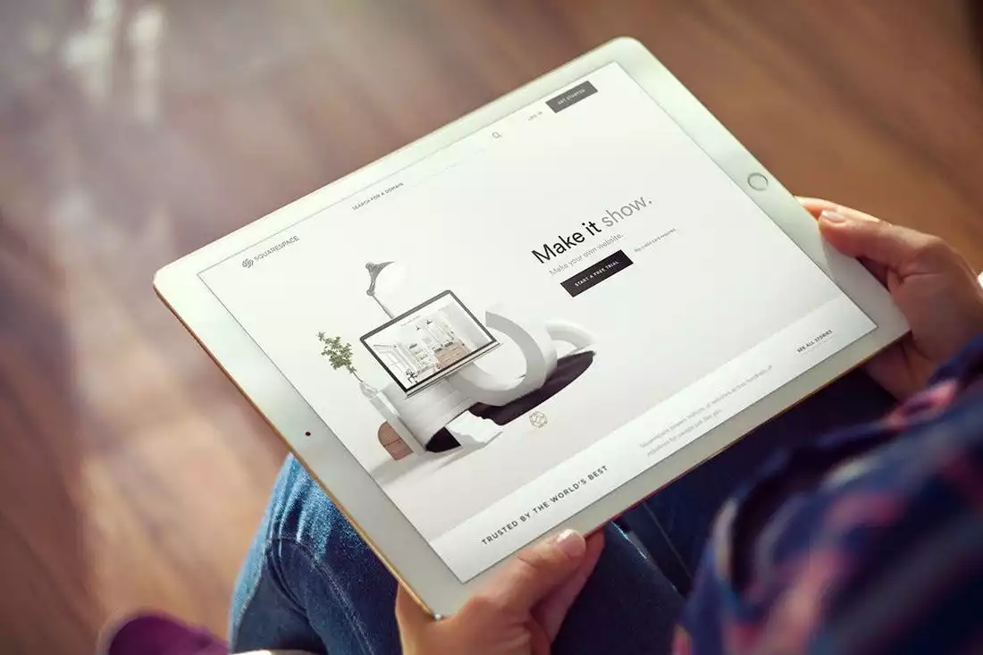 iPad Pro Horizontal Mockup | Design Shack