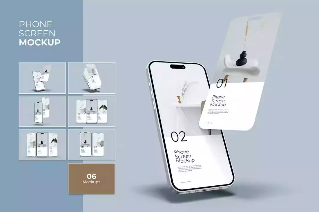 Iphone With App Screen Mockup Design Shack
