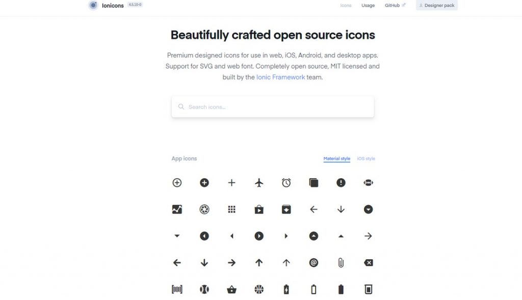15+ Best Icon Fonts for Web & UI Design (Free + Premium) | Design Shack