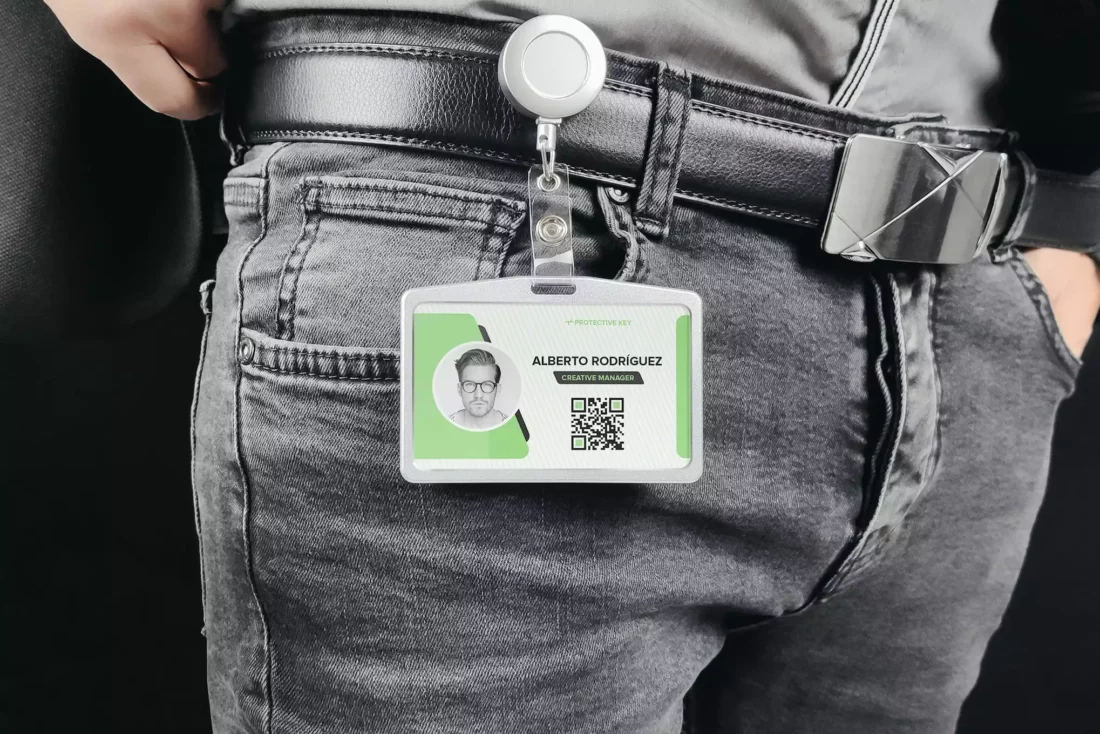 Identity Badge Holder Mockup | Design Shack