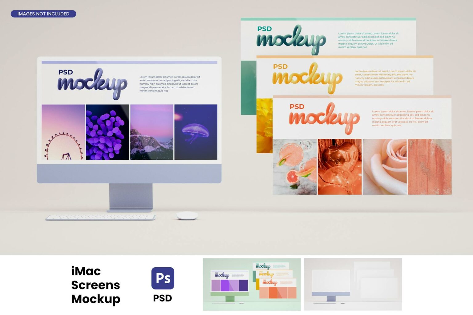 80+ iMac Mockup PSDs, Photos & Vectors 2025 | Design Shack