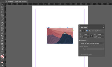 Cara Membungkus Teks di InDesign - desainae.com