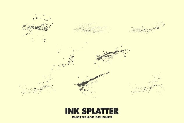 Ink Splatter Brushes for Photoshop | Design Shack