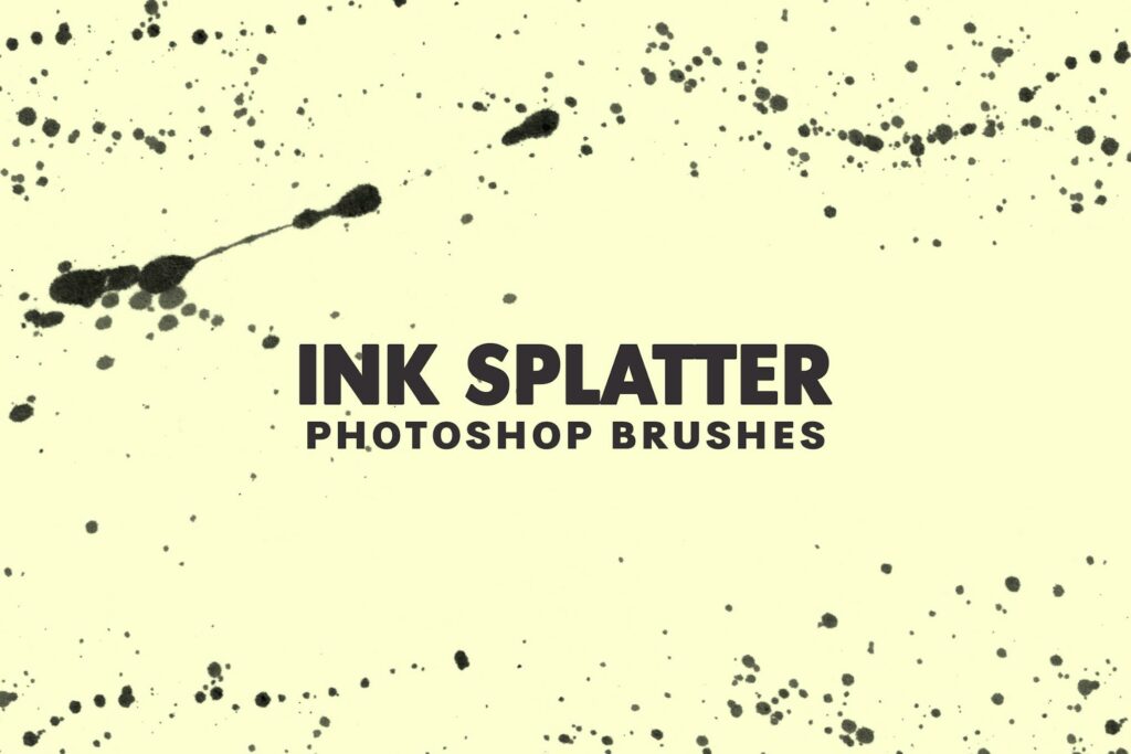 20+ Best Splat & Splatter Photoshop Brushes for Paint Splats | Design Shack