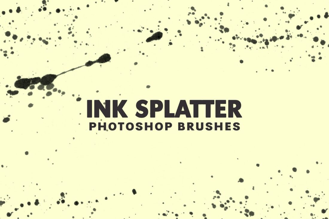 20+ Best Splat & Splatter Photoshop Brushes for Paint Splats | Design Shack