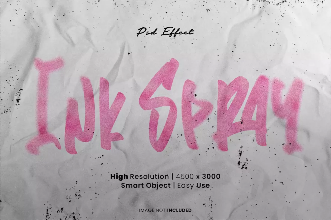 Ink Spray Effect on Paper for Photoshop | Design Shack