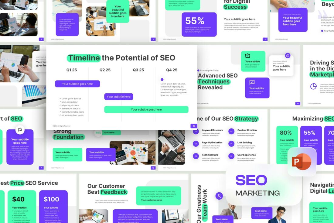 30+ Best Innovative, Creative + Inspiring PowerPoint Templates | Design ...