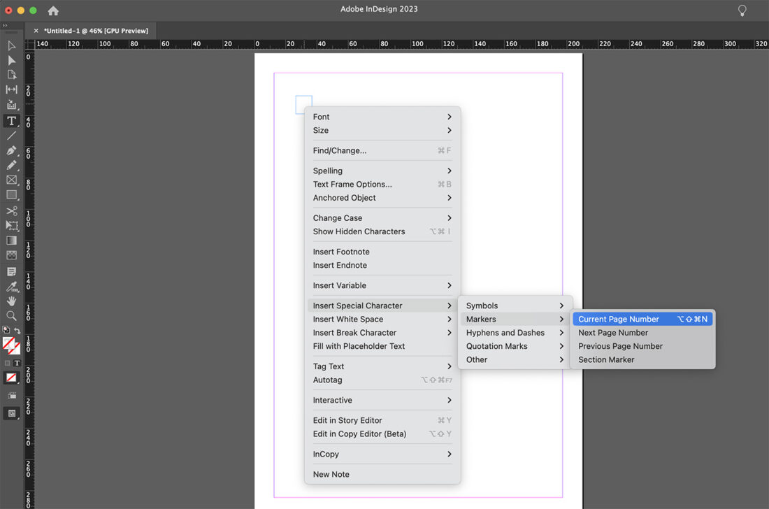 How To Add Page Numbers In InDesign Design Tips Shack Design
