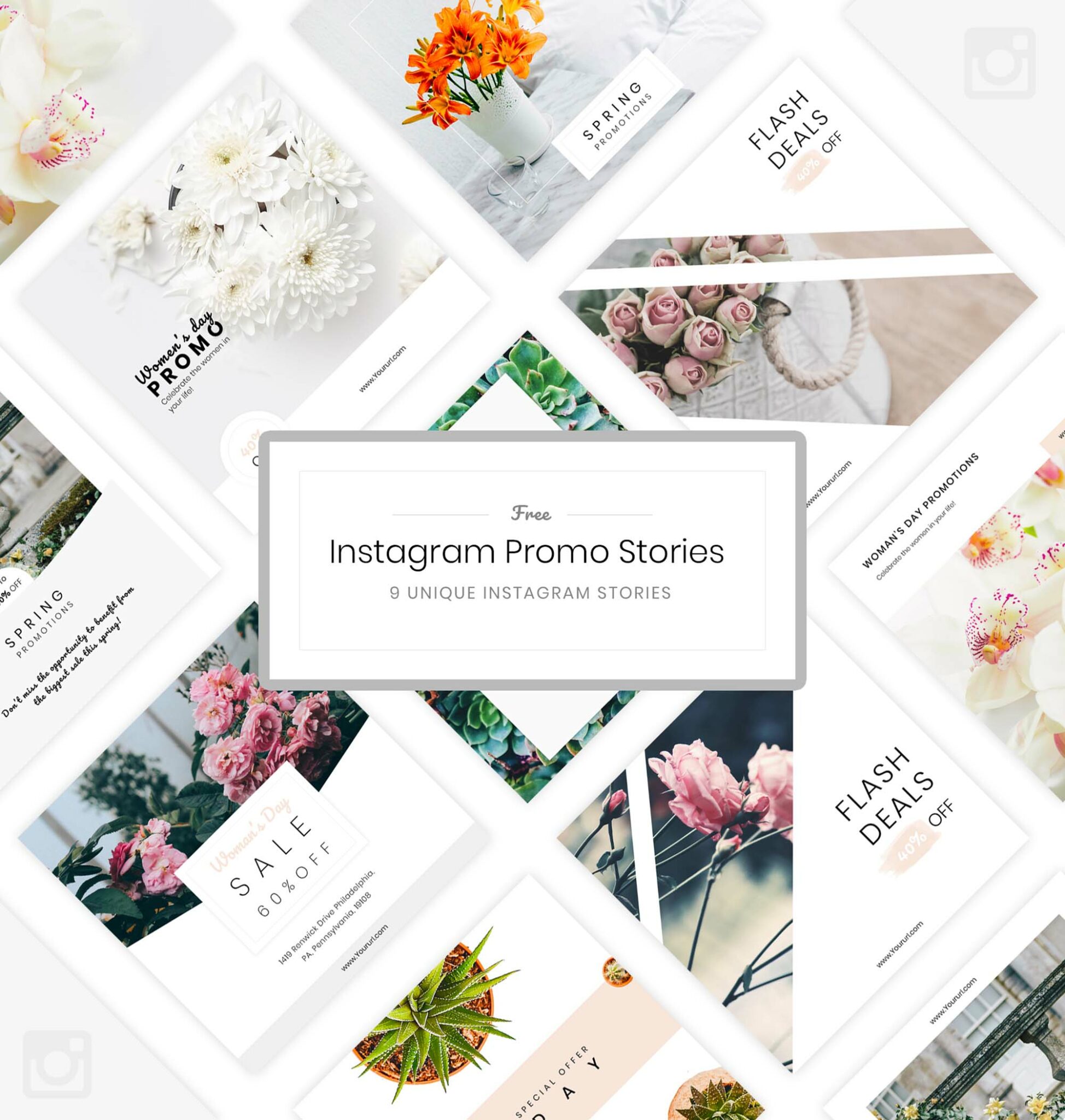60+ Best Instagram Post & Story Templates 2022 | Design Shack